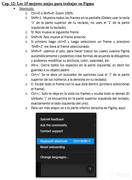 Shortcuts en Figma: los mejores atajos - Platzi